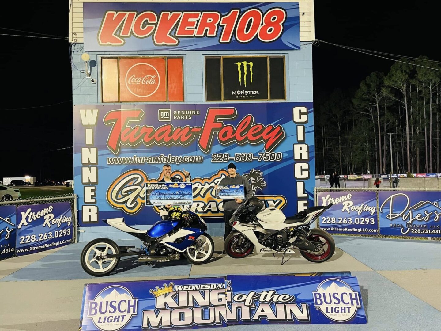 March 12 Wednesday Night Busch Light King of the Mountain Race Results ...