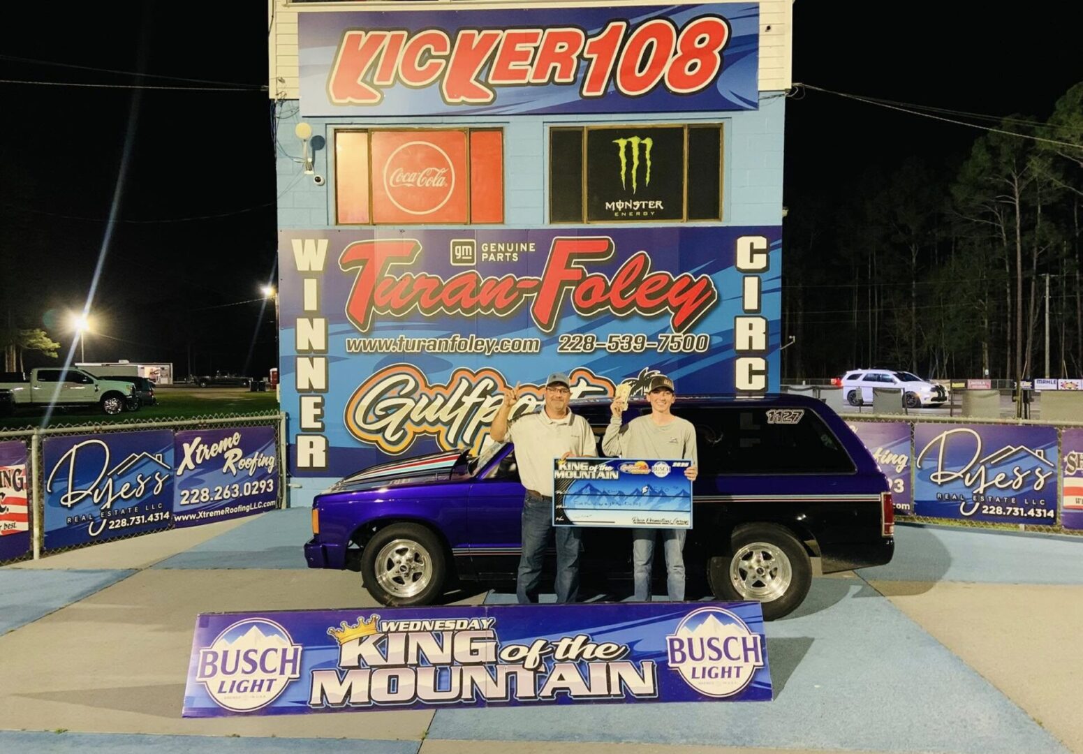 March 19 Wednesday Night Busch Light King of the Mountain Race Results ...