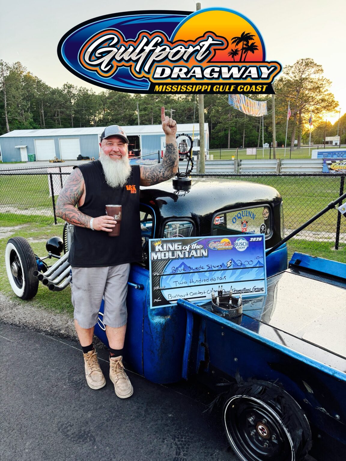 Hollywood WiNS 2026 Burnout Contest at 3rd Annual Rat Rod Revival ...